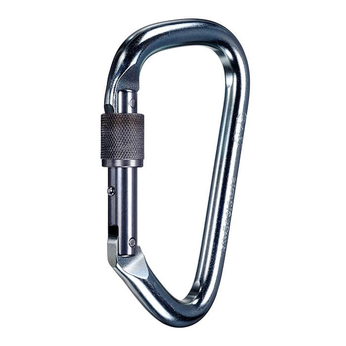 SMC XL Locking D Steel Carabiner NFPA - First Choice Safety Solutions LLC