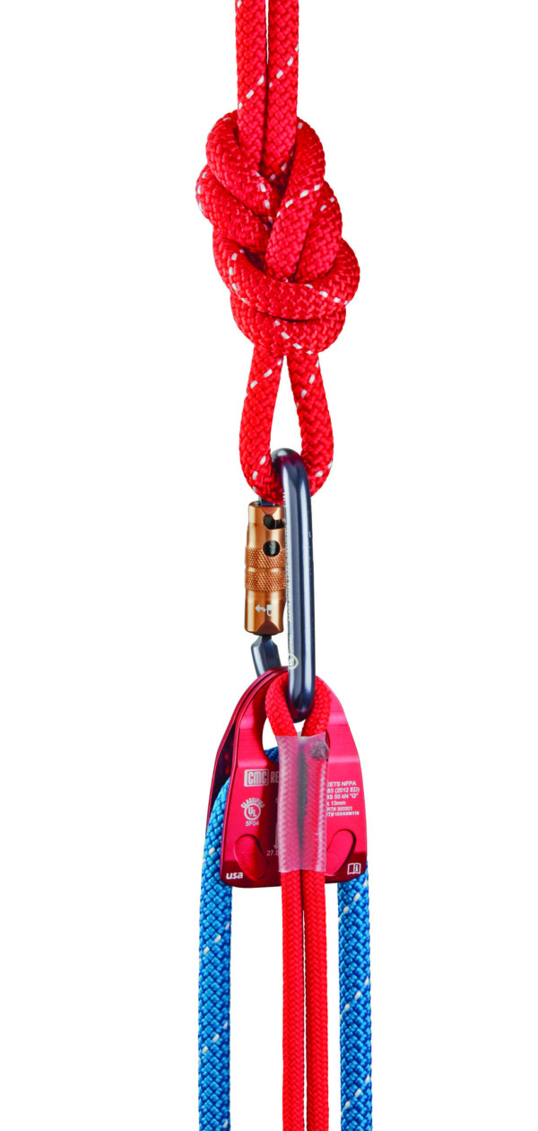 CMC 8mm AZ Bound Loop Prusik - Red 18in - First Choice Safety Solutions LLC