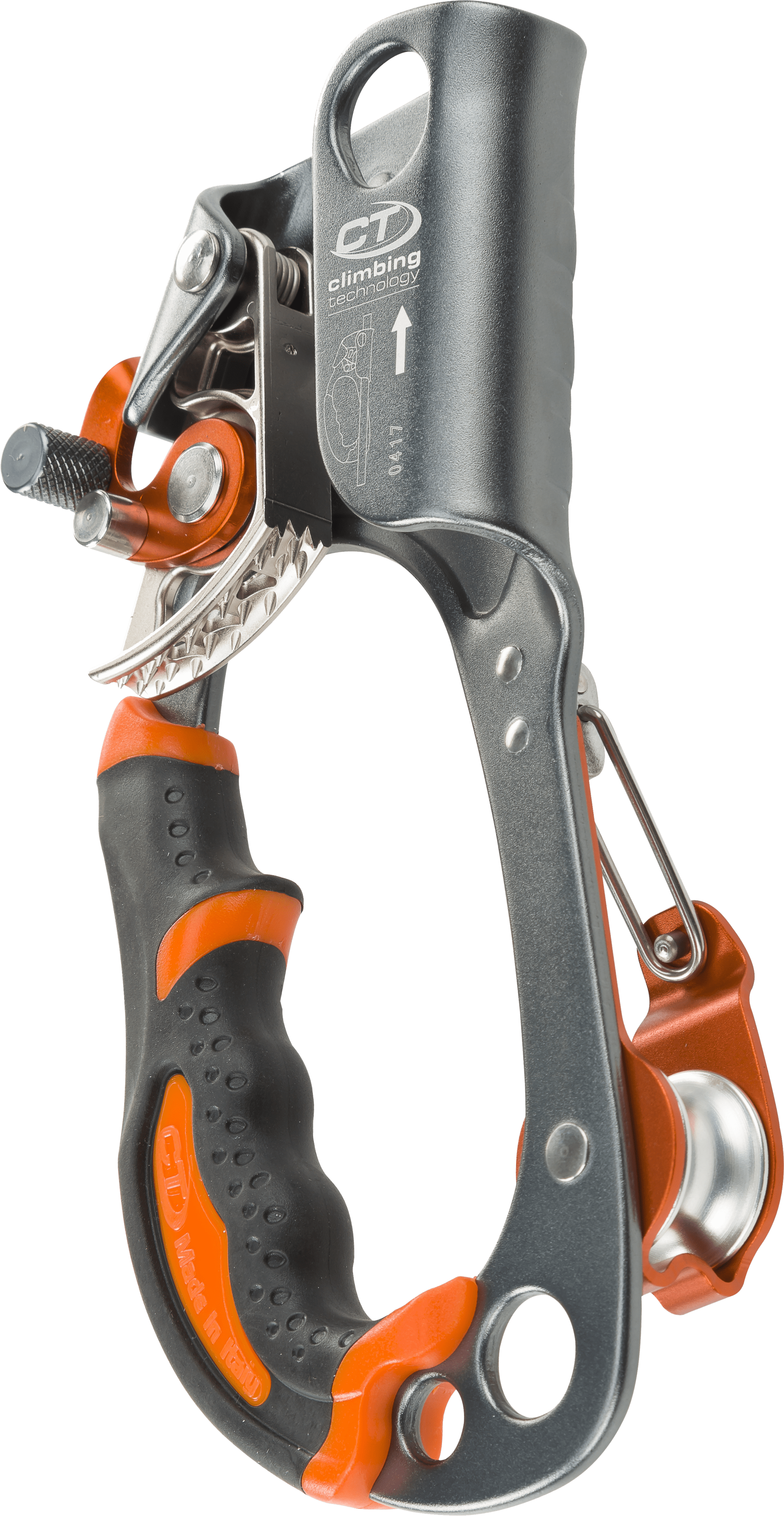 CLIMBING TECHNOLOGY Quick Roll Ascenders Left-Handed Grip: Grey - First ...
