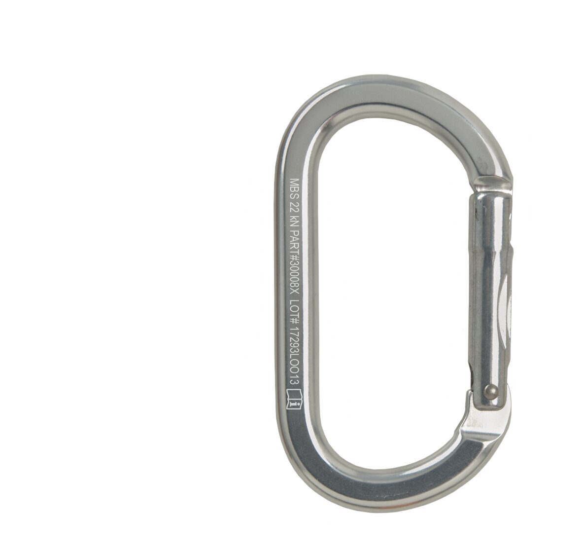 CARABINER, ALUMINUM OVAL RED, CMC - First Choice Safety Solutions LLC