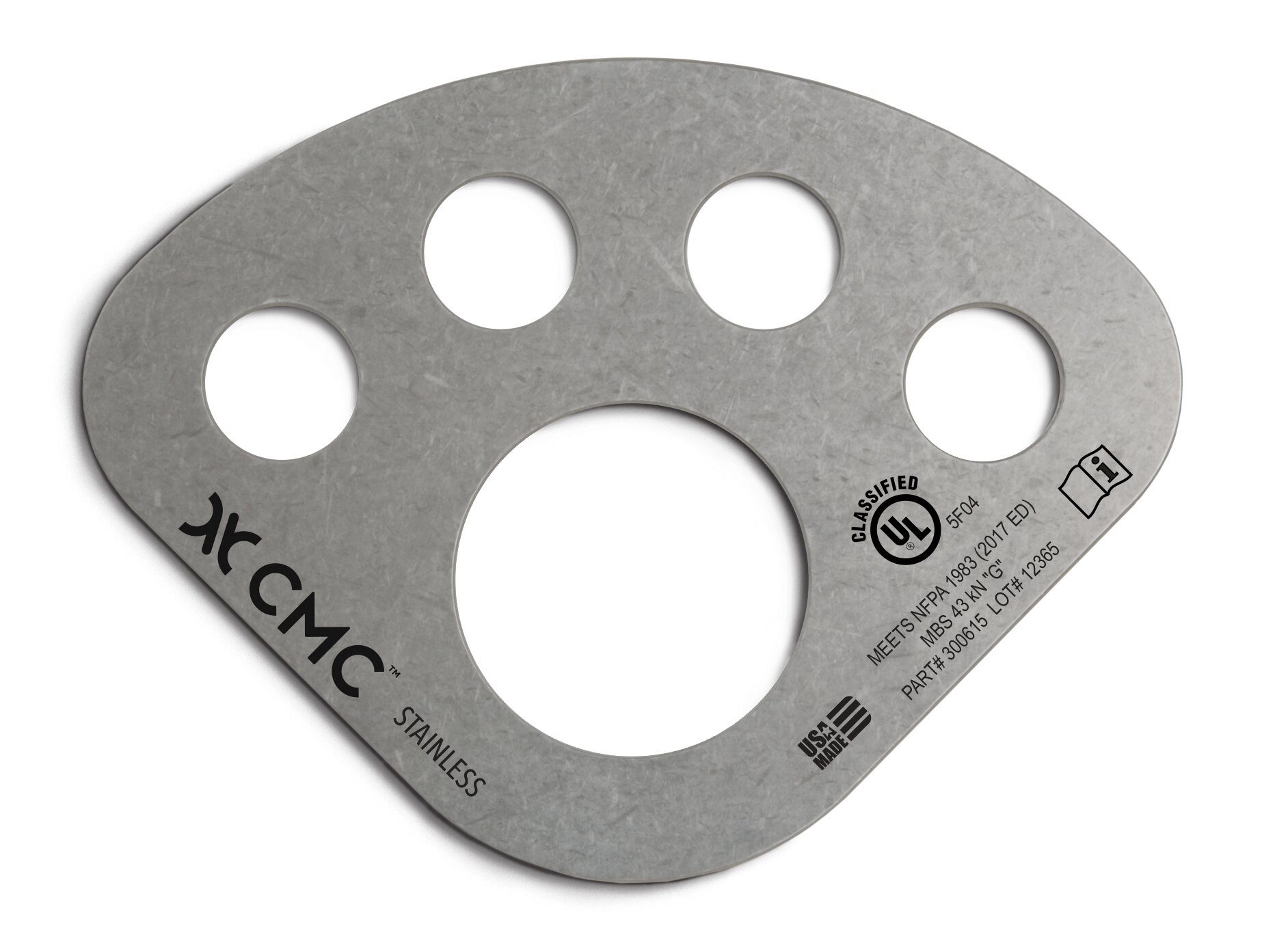 ANCHOR PLATE, STAINLESS STEEL, CMC - First Choice Safety Solutions LLC