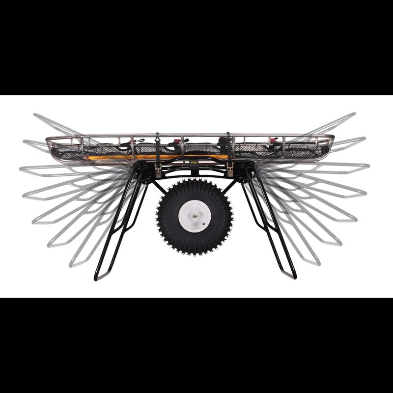 LITTER WHEEL, MULE II WITH HANDLES - First Choice Safety Solutions LLC