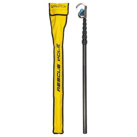 FallTech Adjustable-reach Carbon Fiber Rescue Pole with Carabiner ...