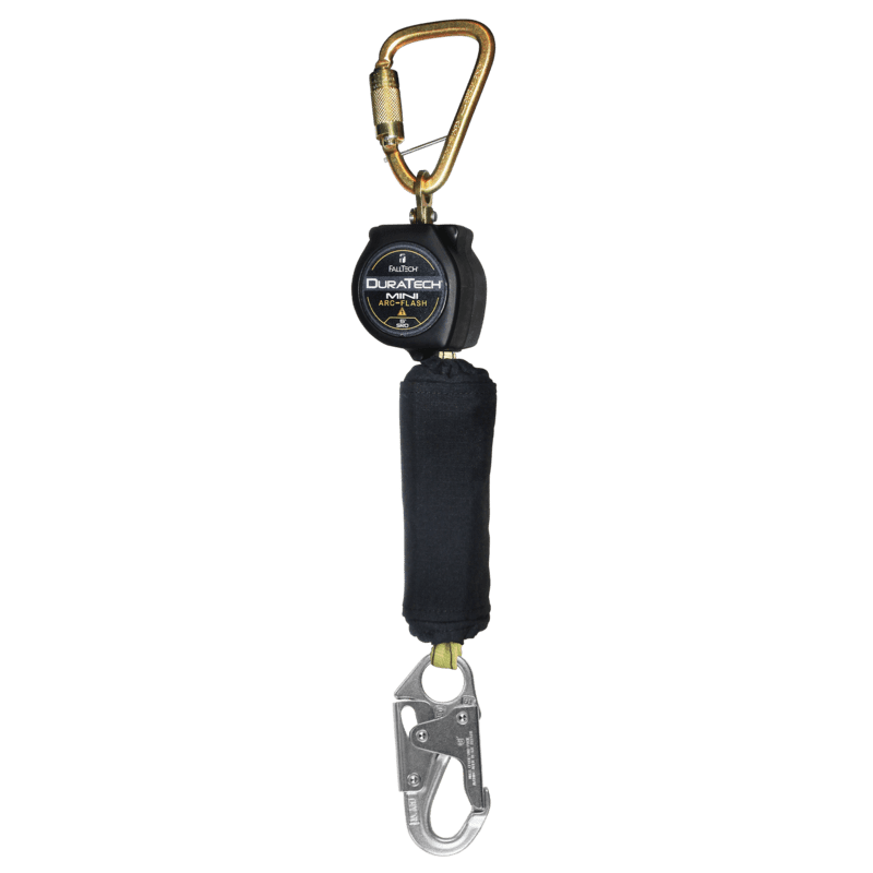 6' Arc Flash Mini Personal SRL with Steel Snap Hook, Includes Steel ...