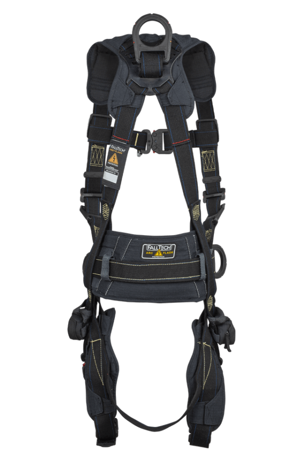 Arc Flash Nomex® 4D Construction Climbing Full Body Harness, Overmolded ...