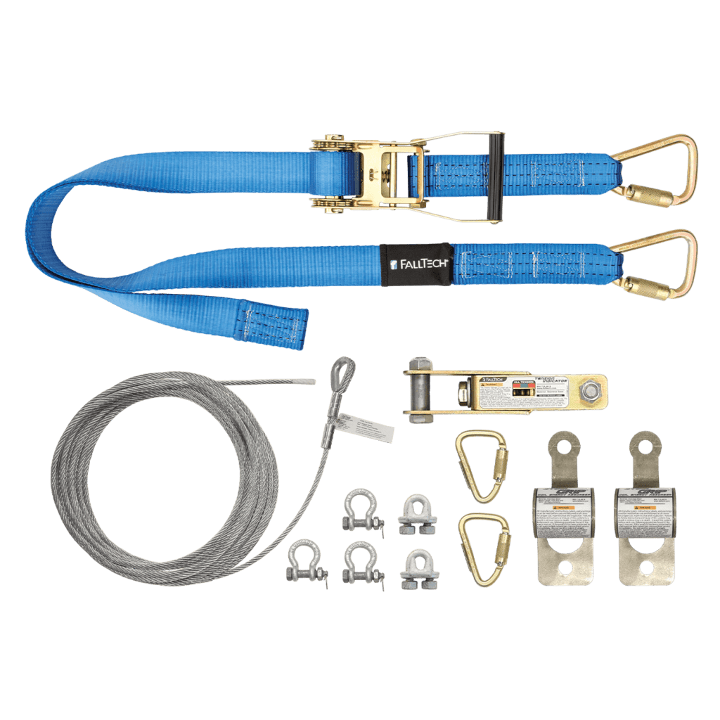 FallTech SteelGrip Plus Single-span Temporary Cable HLL Assembly ...