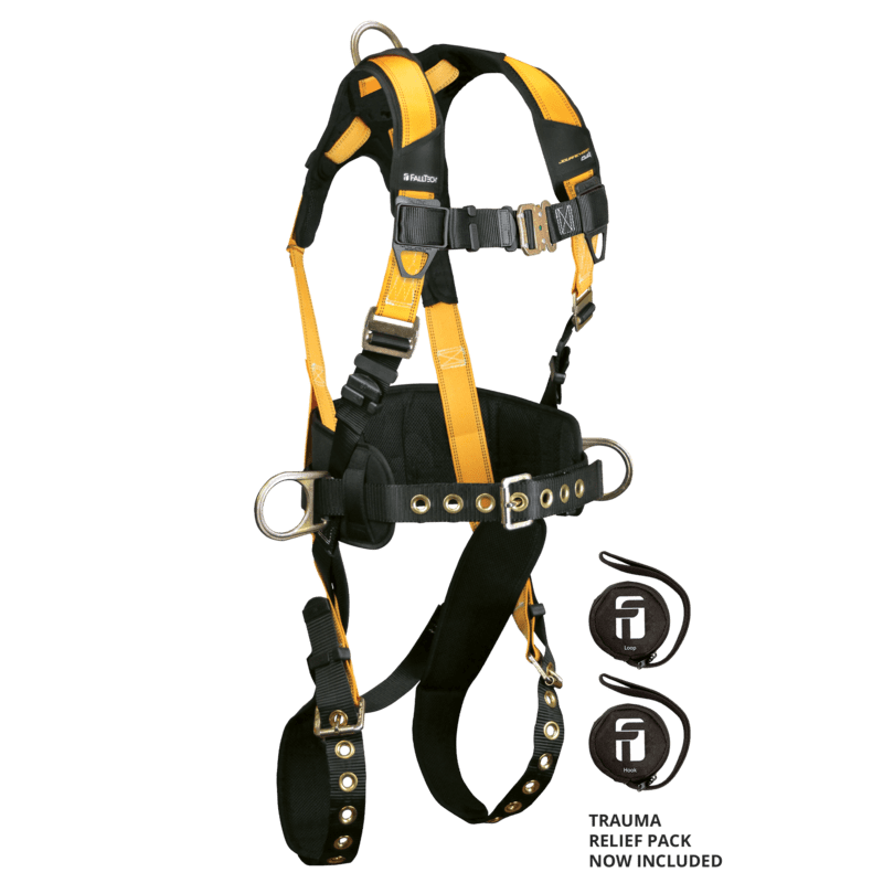 Journeyman Flex® Steel 3D Construction Belted Full Body Harness - First ...