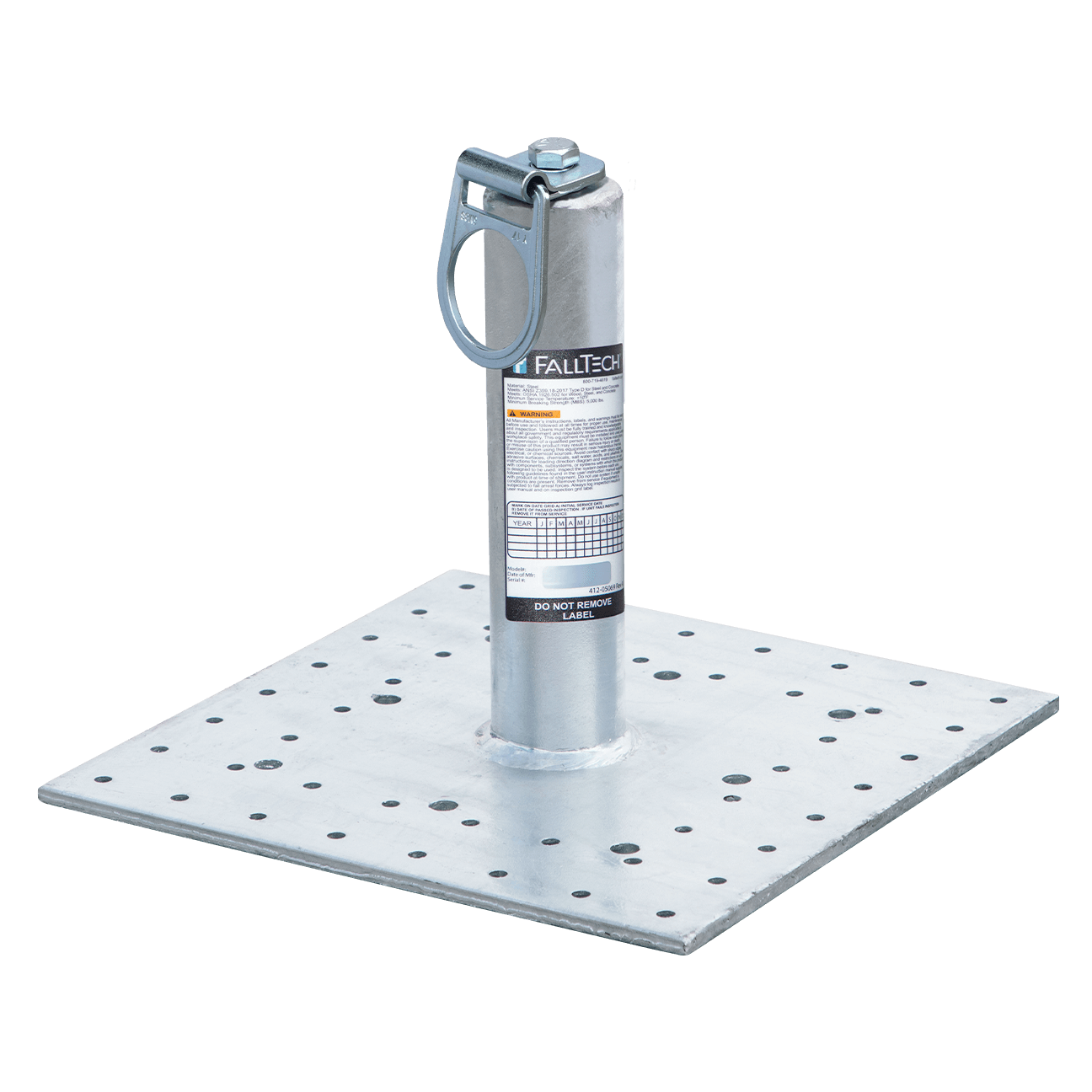 Post Anchor with Swivel D-ring for Wood, Concrete and Steel - First ...