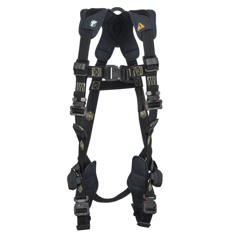Arc Flash Nomex® 2D Climbing Non-Belted Full Body Harness, Overmolded ...
