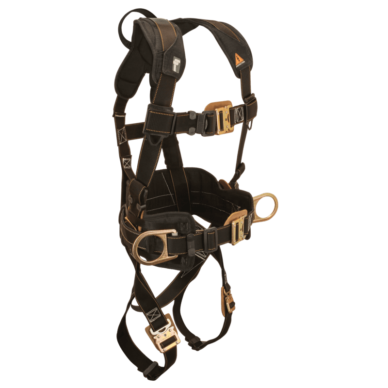 Arc Flash Construction Belted Looped Full Body Harness, Quick Connect ...