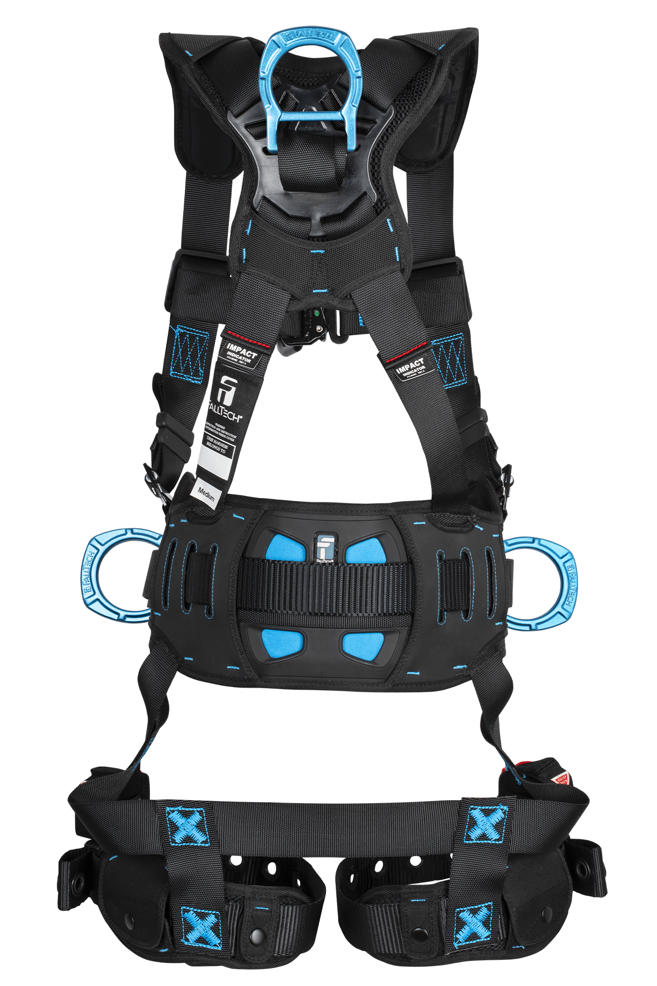 FT-One™ 4D Construction Climbing Full Body Harness, Tongue Buckle Leg ...