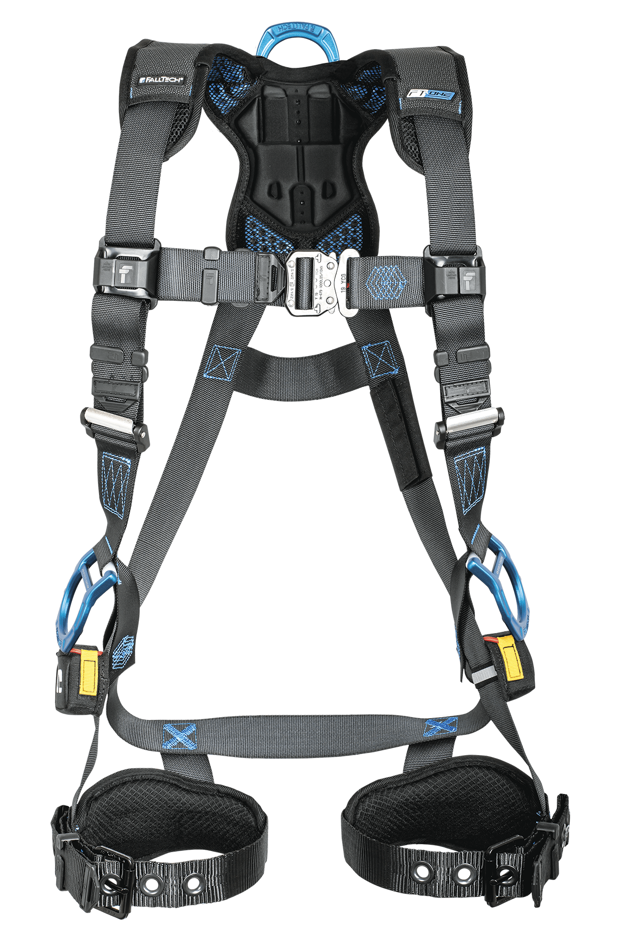 FT-One™ 3D Standard Non-Belted Full Body Harness, Tongue Buckle Leg ...