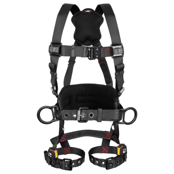 FT-Iron™ 3D Construction Belted Full Body Harness, Tongue Buckle Leg ...
