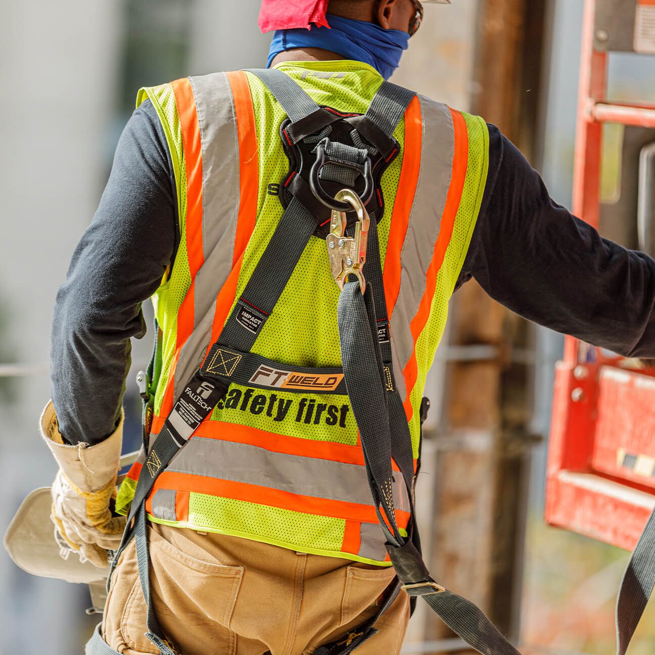 FT-Weld™ 3D Standard Non-Belted Full Body Harness, Quick Connect Buckle ...