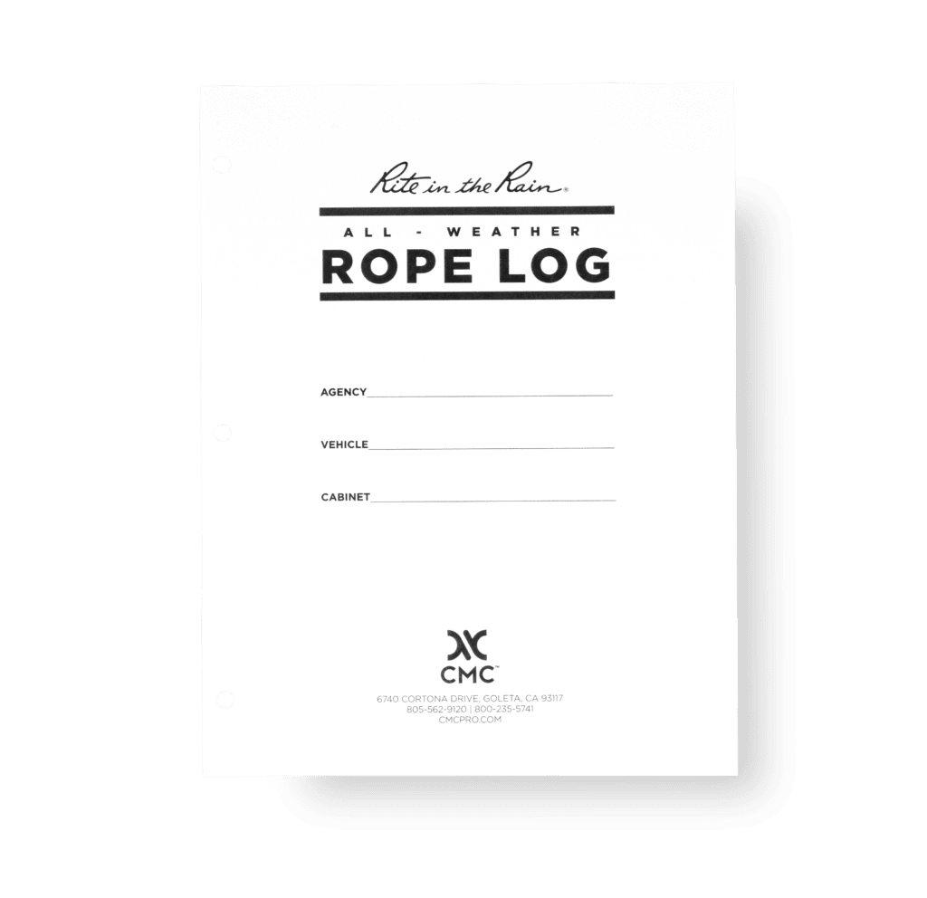 CMC Rope Log - First Choice Safety Solutions LLC