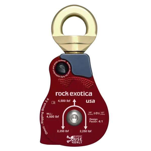 Rock Exotica Material Handling Omni-Rigging Block - First Choice Safety ...